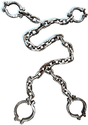 Amazon.com: Forum Novelties Jumbo Hand and Leg Shackle Set : Toys & Games