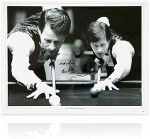 Alex "Hurricane" Higgins signed photo - Autographed College Photos at ...