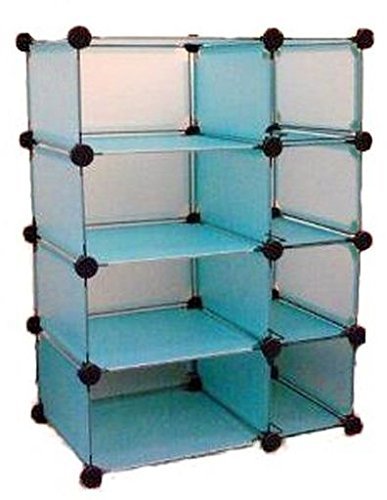 Modular Cube Storage (Blue) (32H x 23.5W x 14D) : Amazon.in