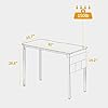 Amazon.com: BANTI Computer Desk, 32 inch Home Office Writing Study ...