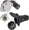 Amazon.com: MECMO 7-Pin RV Blade Trailer Wiring Harness Connector ...
