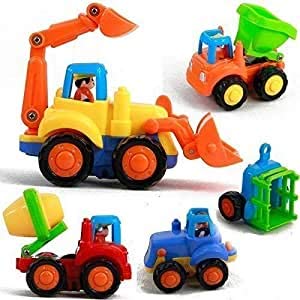 Toy Tech's Unbreakable Automobile Car Toy Set (4 Toys) : Amazon.in ...