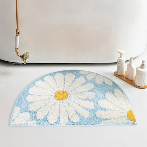 Amazon.com: XYRuiHang Pink Rug Cute 3D Pink Flower Bath Mats for ...