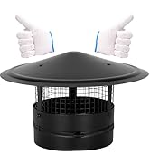 Amazon.com: 6Inch Chimney Cap,6/7/8/10 Inch Adjustable Stainless Steel ...