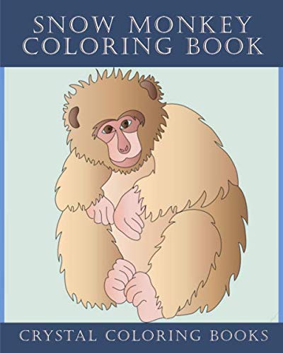 Amazon.com: Snow Monkey Coloring Book: 30 Simple Line Doodle Style ...