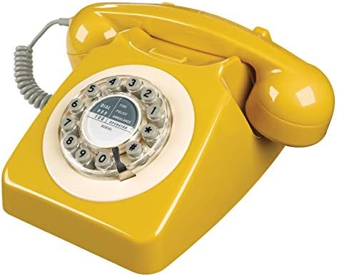 Amazon.com : Rotary Design Retro Landline Phone for Home : Office Products