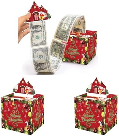 Amazon.com : Christmas Money Holders for Cash, 3 Pack Merry Christmas ...