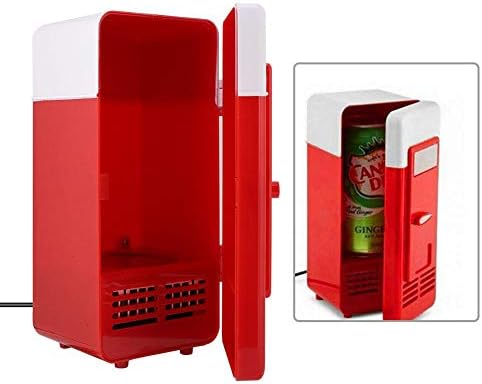Mini Fridge, Car Fridge PC USB,Desk Fridge Compact Refrigerator ...