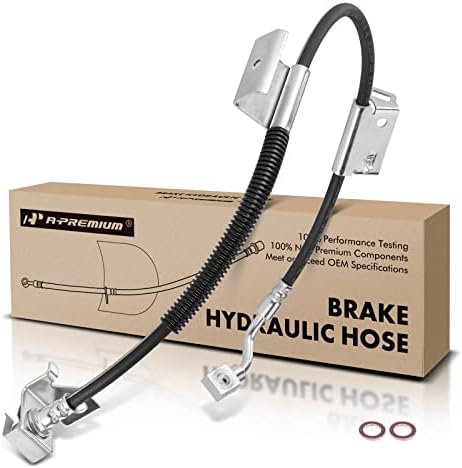 Amazon.com: A-Premium Front Driver Brake Hydraulic Hose Compatible with ...