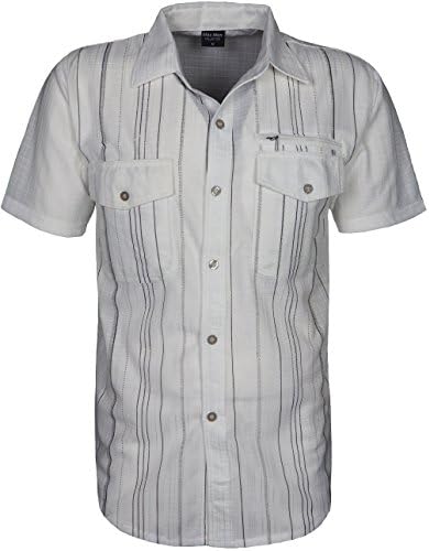 Max Men Collection Designer Shirts Regular Fit Short Sleeves Collared ...