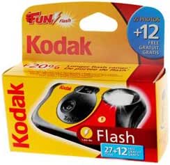 Kodak Fun Flash Disposable Camera - 39 Exposures 3 Pack : Buy Online at ...