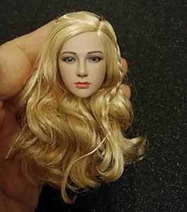 RoofWorld 1/6 Scale Female Head Sculpt Tariah Silver Valkyrie Head ...