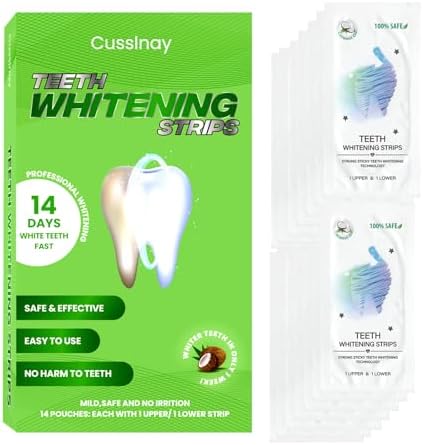 Amazon.com: GuruNanda Teeth Whitening Strips - 7-Day Treatment with Non ...