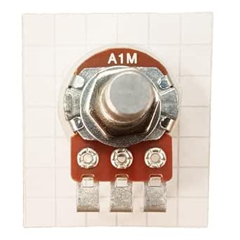Potentiometer Vertical PCB Logarithmic A Track Volume Control 6.3mm ...