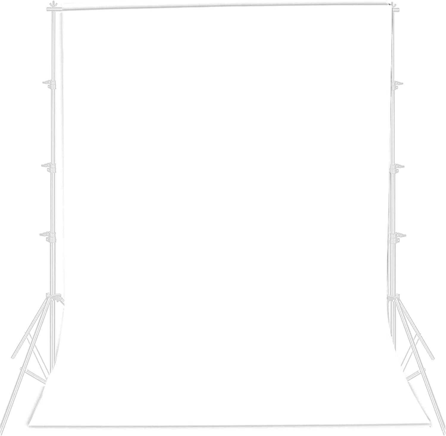 Fotostudio achtergrond voor fotografie, opvouwbaar wit scherm, 2 x 3 m ...