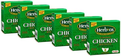 Amazon.com : Herb-Ox Bouillon Packets Chicken Instant Broth & Seasoning ...