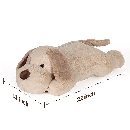 Snapklik.com : 22 Inch Dog Weighted Stuffed Animals, Cute Cuddle ...