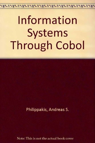 Information systems through COBOL: 9780070497672: Books - Amazon.ca