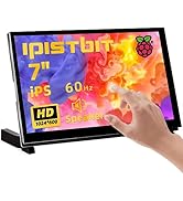 Amazon.com: iPistBit 5 Inch Raspberry Pi Touchscreen, 800x480 DSI IPS ...