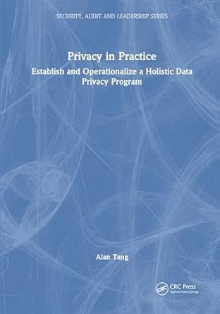 Amazon.com: Privacy in Practice: Establish and Operationalize a ...