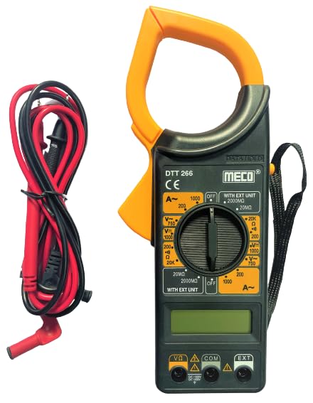 Meco DTT-266_ 3-1/2 Digit 2000 Counts 1000A AC Manual Ranging ...