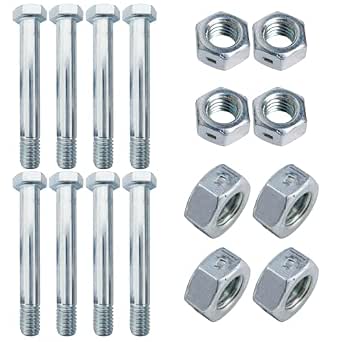 Amazon.com: 5/16-18 Bolt and Nut Set Hex Screws with Embossed Double ...