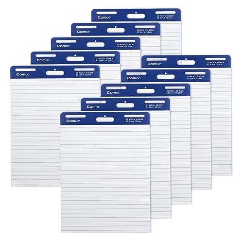 Snapklik.com : Lined Sticky Easel Pad, 25 X 30 Inches Flip Chart Paper ...