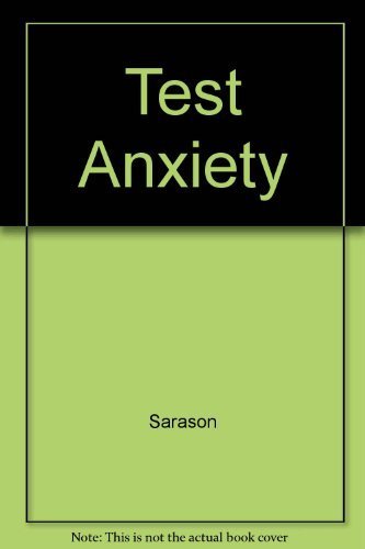 Amazon.com: Test Anxiety: Theory, Research an Applications ...