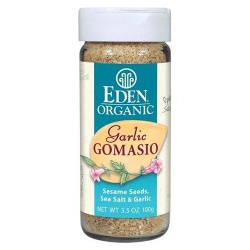 Amazon.com : Eden Foods 100% Organic Garlic Sesame Gomasio 3.5 oz ...