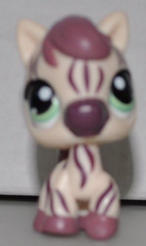Amazon.com: Zebra #1490 (Purple Stripes) - Littlest Pet Shop (Retired ...