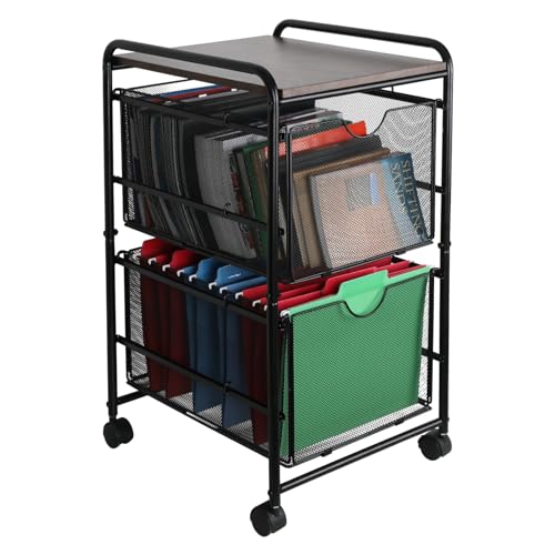 Snapklik.com : EasyPAG Mesh File Storage Drawer Carts