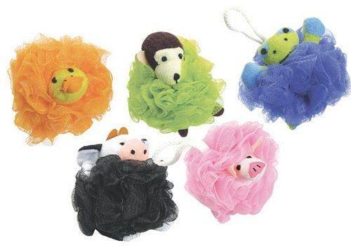 Amazon.com : Bath Accessories Net Terry Super Scrubbie, Duck : Bath ...