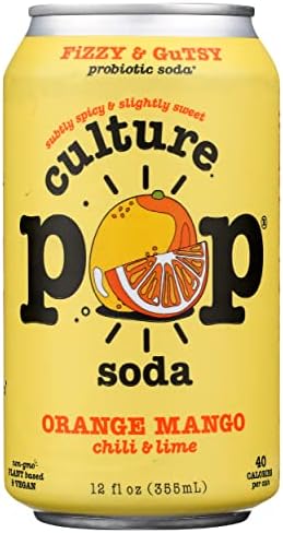 Amazon.com: Culture Pop Soda - Bebida probiótica espumosa, 40 calorías ...
