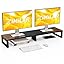 Amazon.com: Zimilar Dual Monitor Stand Riser, Large Monitor Stand for ...