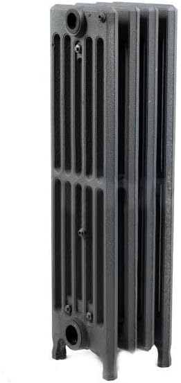 Cast Iron Radiator, 25" Height, 6-5/16” Depth, 7" Length, 6-Tube, Steam ...