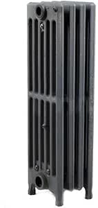 Cast Iron Radiator, 25" Height, 6-5/16” Depth, 7" Length, 6-Tube, Steam ...