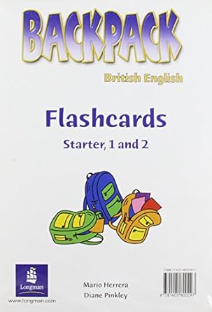Amazon.com: Backpack Level Starter - 2 Flashcards: 9781405800297 ...