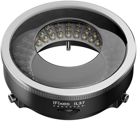 Amazon.com: Irfora LED Ring Light,iFixes iL37 Microscope Polarized ...