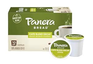 Amazon.com: Panera Cafe Blend Decaf Single Serve Cups : Grocery ...