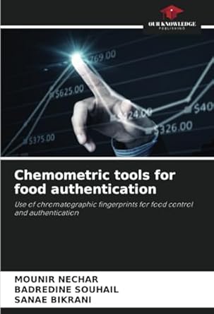 Buy Chemometric tools for food authentication Book Online at Low Prices ...