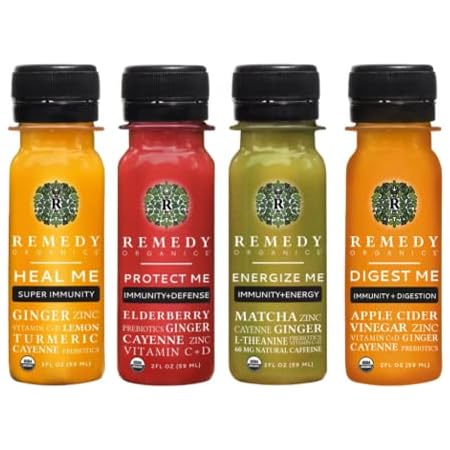 Amazon.com : Remedy Organics Immunity Plus Shot, Variety 24-Pack ...