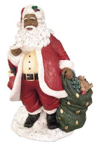 Black Santa Figurines
