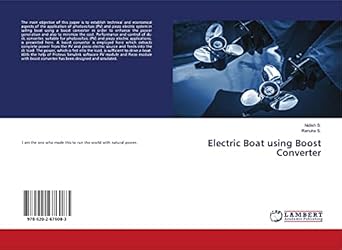 Electric Boat using Boost Converter : Renuka S.: Amazon.in: Books