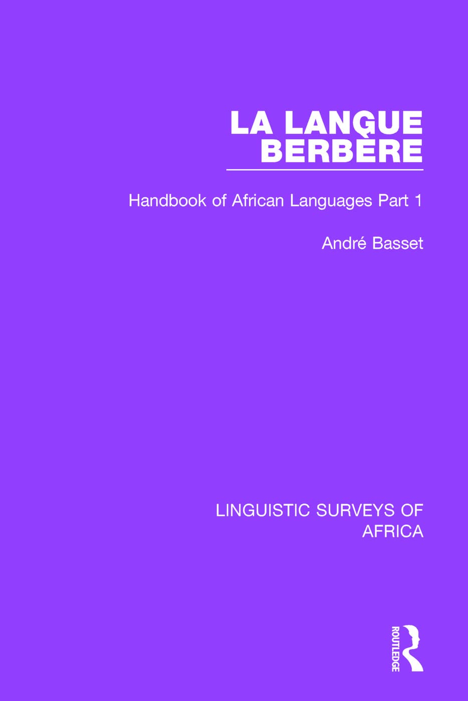 Amazon.com: La Langue Berbère (Linguistic Surveys of Africa ...
