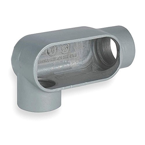 Killark LR47 LR Type Conduit Body, Duraloy Iron, 1 1/4" Hub, 2 5/16 ...