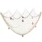Fishing Net Decoration with Natural Sea Shells Decorative Nautical Fish ...