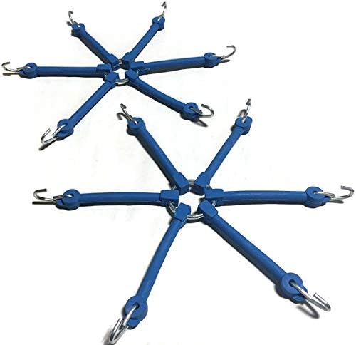 Amazon.com: 2 Spider Bungee Car Truck SUV Tractor Snow Tire Chains ...