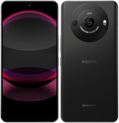 Amazon | AQUOS R8 pro SH-R80P ブラック 6.6型 12GB/256GB SIMフリー | シャープ(SHARP) | スマートフォン本体
