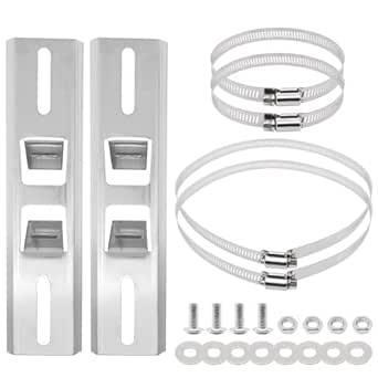 BENLIUDH Pole Mounting Kits for Junction Box, Stainless Steel Pole ...
