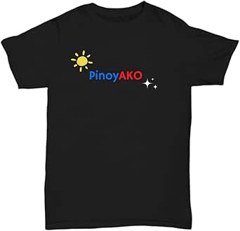 Amazon.com: Pinoy AKO Shirt, Filipino AKO, Philippine Flag, Gift for ...